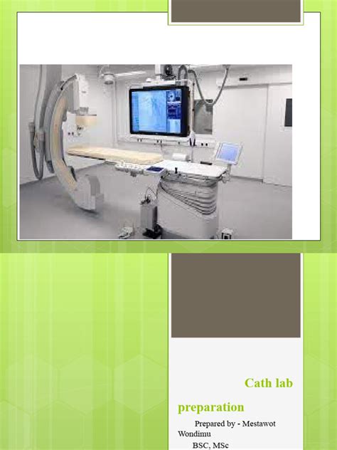 Cath Lab Preparation Pdf Artificial Cardiac Pacemaker Coronary