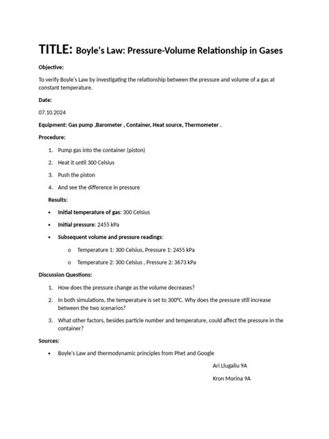 physics lab report pdf