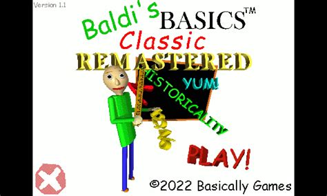 Baldi Basics Remastered By Kouggu8is