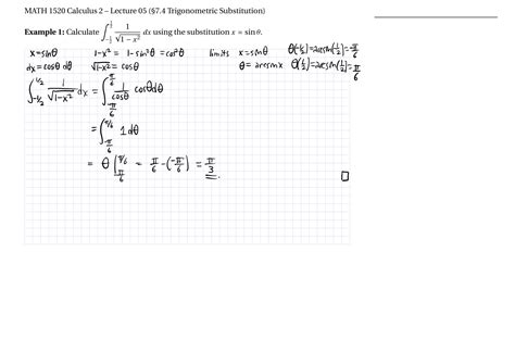 Calculus 2 Chapter 7 Sample Study Questions And Answers Math 1520