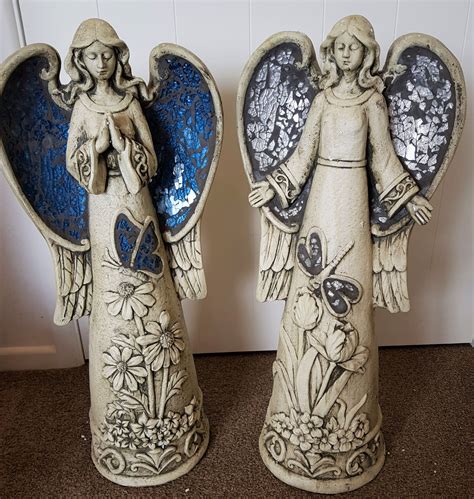 Mosaic Angels Set Of 2 Clearview Marketing