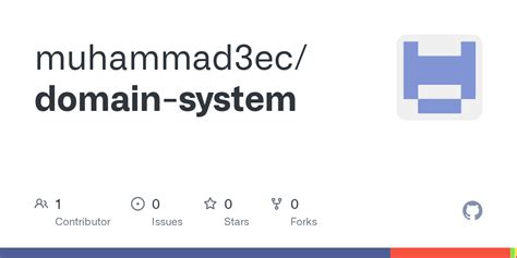 Github Muhammad3ecdomain System