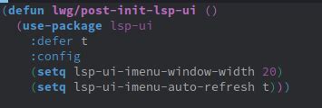 spacemacs安装lsp ui master分支最新代码编译版本lsp ui imenu无法自动刷新 Spacemacs Emacs China