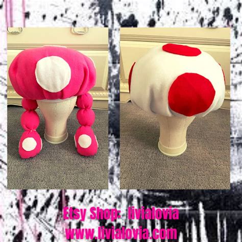 Toadette Hat Etsy