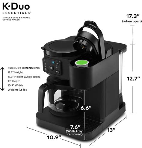 K Duo Essentials Hot And Iced Coffee Maker India Ubuy