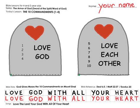 Laws Of Love The 10 Commandments 1 4