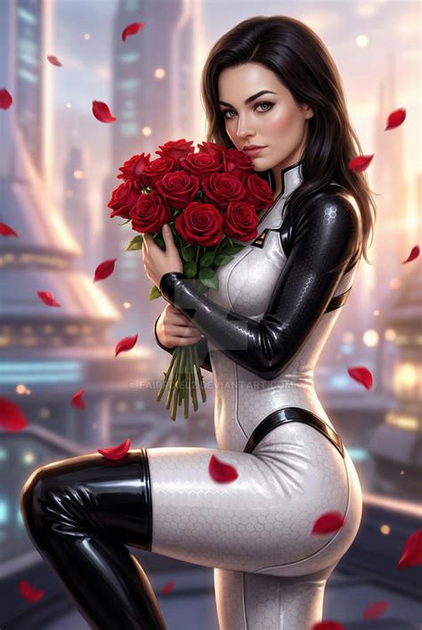 Miranda Lawson Mass Effect Fanart By Fairpixel2 On Deviantart
