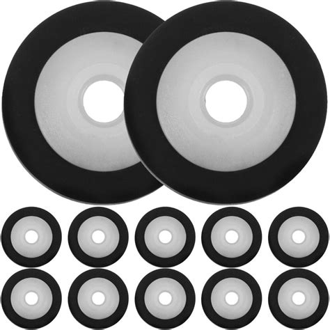 Arborister 12pcs Replacement Cassette Deck Pinch Roller Kit Black