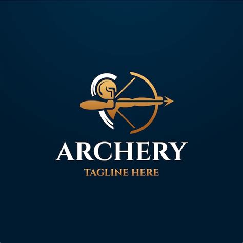 Free Vector Archery Logo Design Template