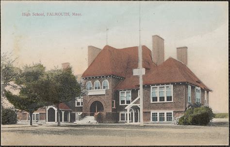 High School Falmouth Mass Digital Commonwealth