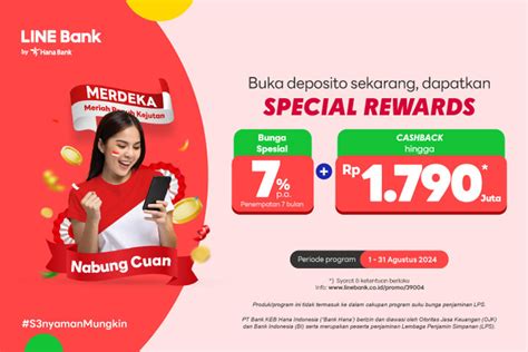 Digital Bank Promo And Cashback Line Bank