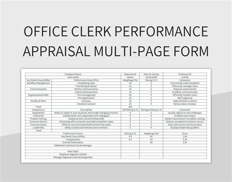 Free Multi Page Form Templates For Google Sheets And Microsoft Excel Slidesdocs