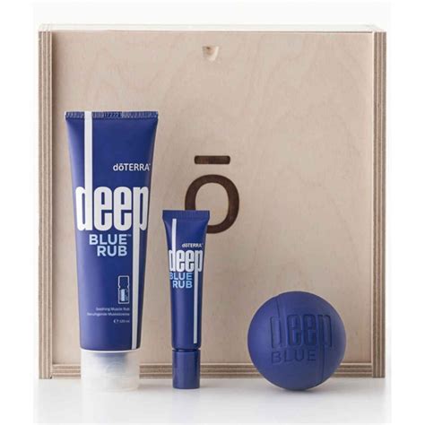 Doterra Deep Blue T Set Dōterra Essential Oils 4you Uk