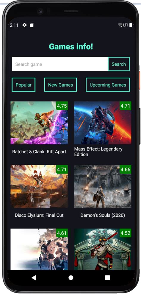 Github Oscris Games App React Native A Mobile App Where You Can Check Info About Popular