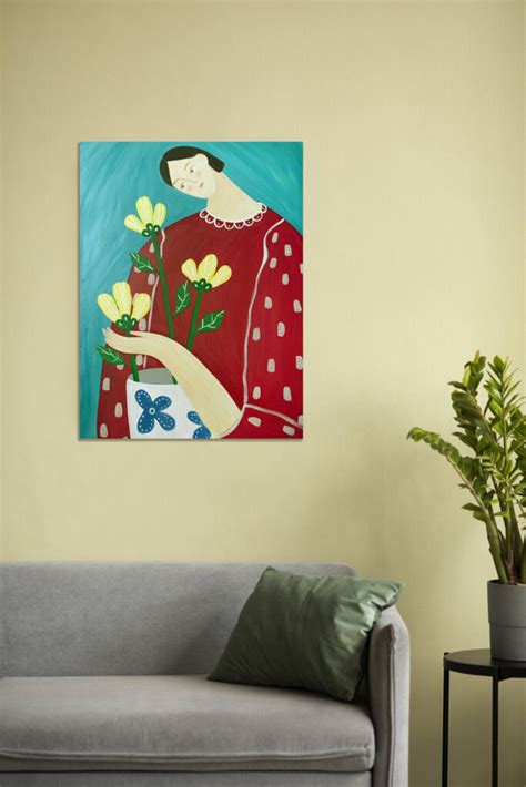 Купить картину В раздумьях в Москве от художника Хромцова Ксения