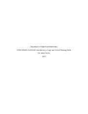 Introduction To Logic And Critical Thinking Skills Deductive Course Hero