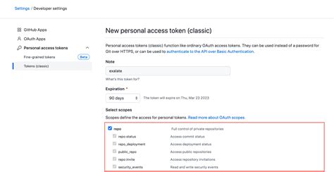 How To Generate A Personal Access Token In Github
