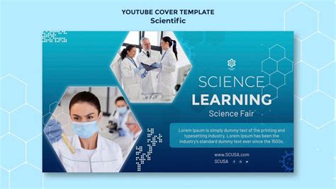 Free Psd Gradient Science Template Design