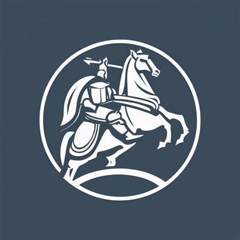 Premium Ai Image Historical Warrior Logo