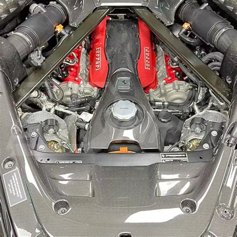 Eds Ferrari Sf90 Carbon Fiber Engine Bay Cover Kit The Lab