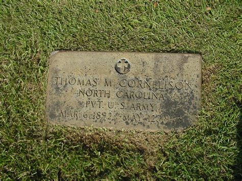 Thomas Michael Cornelison 1892 1943 Find A Grave Memorial