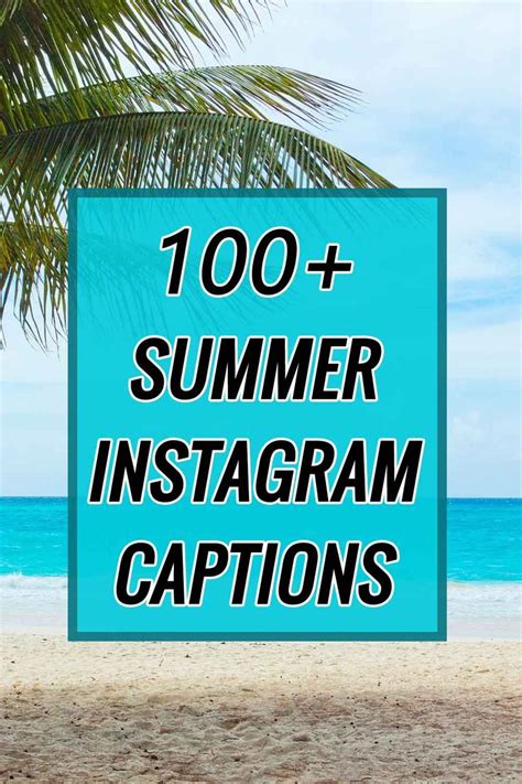 100 Best Summer Instagram Captions