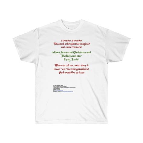 Christmas Day Introduction Tee Shirt Berntunes Ecommerce Platform