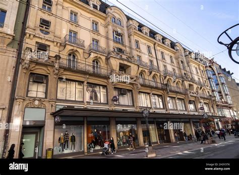 Canda Store Art Nouveau Building Rue De La Croix Dor Geneva