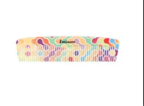 Mixed Plastic 360 Floral Comb Assorted Medium For Professional At Rs