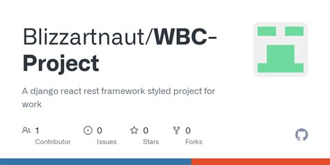 Github Blizzartnautwbc Project A Django React Rest Framework Styled