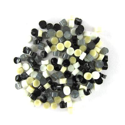 Quarry Dots Assortment Asrt D Qua Glacial Art Glass