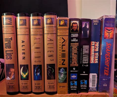 Latest Additions To The Collection R Vhs