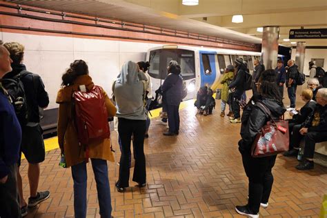 Bart And Muni Are Crowded Again Is Bay Area Transit Ridership Finally Back R Californiarail