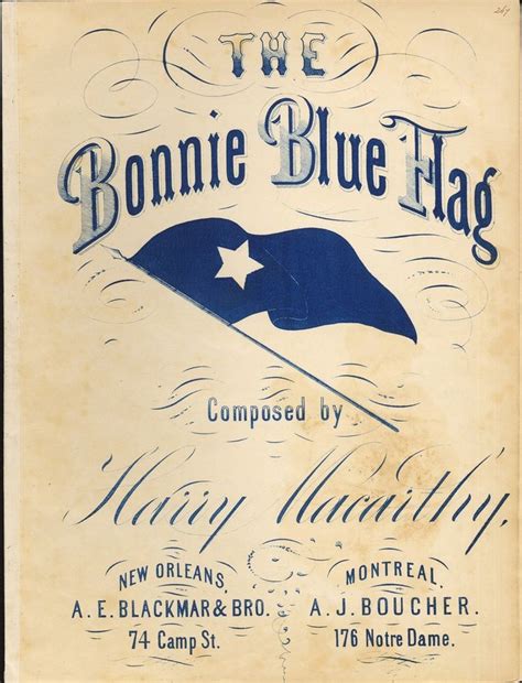093016 Bonny Blue Flag Levy Music Collection