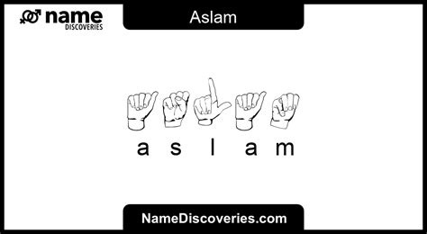 Aslam Name Meaning And Origin