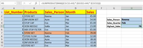 Excel Max If Formula To Get Highest Value With Conditions Tpoint Tech