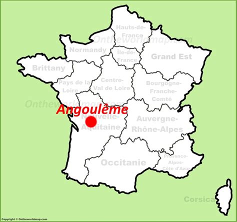 Angoulême Maps France Discover Angoulême With Detailed Maps