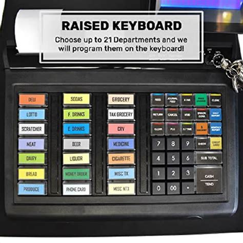 Sam4s Er 945 Raised Universal Retail Systems