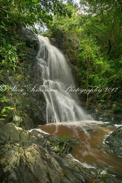 Reef Bay Waterfall In Virgin Islands National Park Usvi National Park