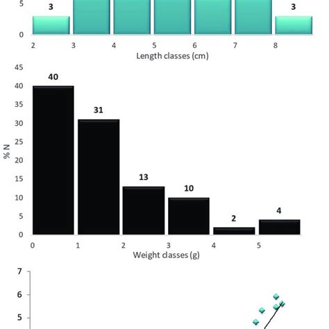 Length And Weight Frequency Distributions And Length Weight Download Scientific Diagram
