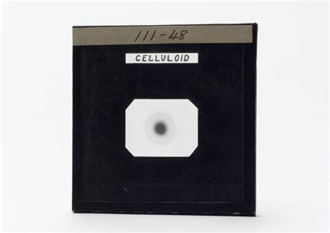 Electron Diffraction Transmission Diapositive Of Celluloid 1925 1927