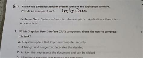 2 Explain The Difference Between System Software And Application Softw