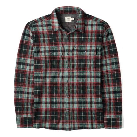 Flint And Tinder Stretch Knit Flannel Shirt Huckberry