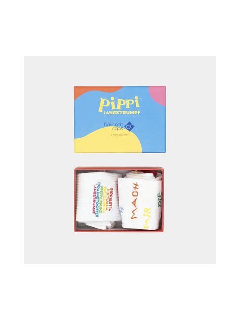 Buy Socks Pippi Longstocking Adult 2 Pack Astrid Lindgren