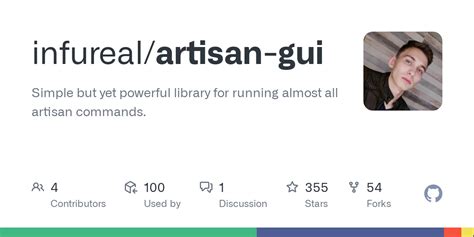 Github Infureal Artisan Gui Simple But Yet Powerful Library For Running Almost All Artisan