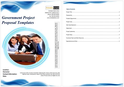 Proposal Templates Free And Editable Business Project Research