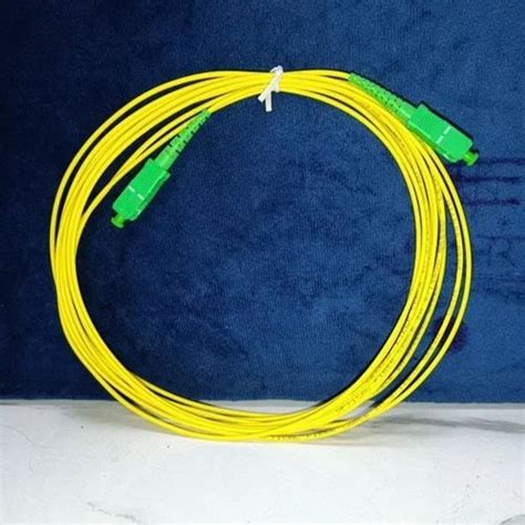 Fc 2 Core Fiber Optic Patch Cord Yellow At Rs 55 In Hazaribagh Id 2855084758562