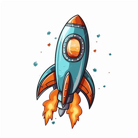 Premium Vector Rocket Lunch Out To The Space Rocket Background In Flat Style Start Up Concept