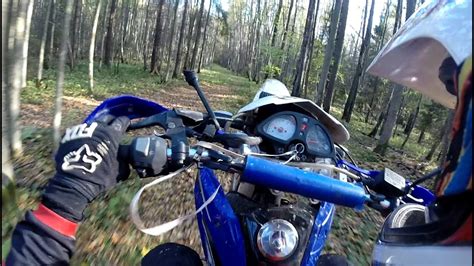 Чужой IRBIS TTR 250 R в осеннем лесу - YouTube