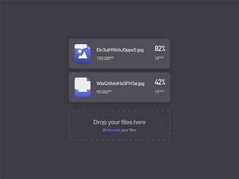 Daily UI Challenge File Upload By Chong En On Dribbble
